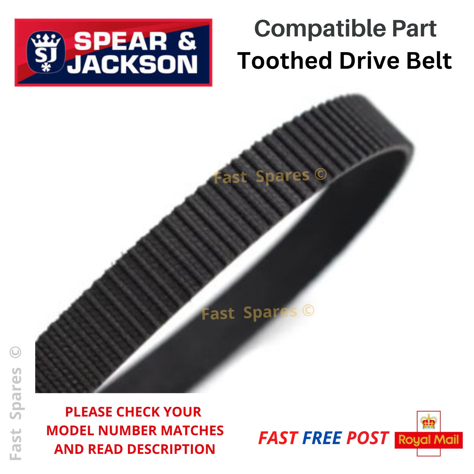 Spear & Jackson S1432ESC Scarifier and Raker - Toothed Drive Belt FAST ...