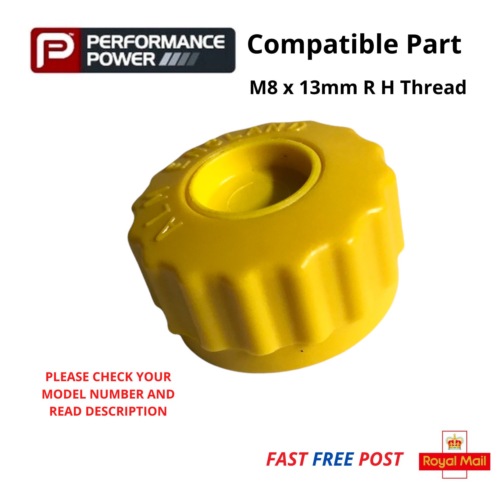 PERFORMANCE POWER TRY26PGT Spool Retaining Bolt Strimmer Trimmer B&Q F ...