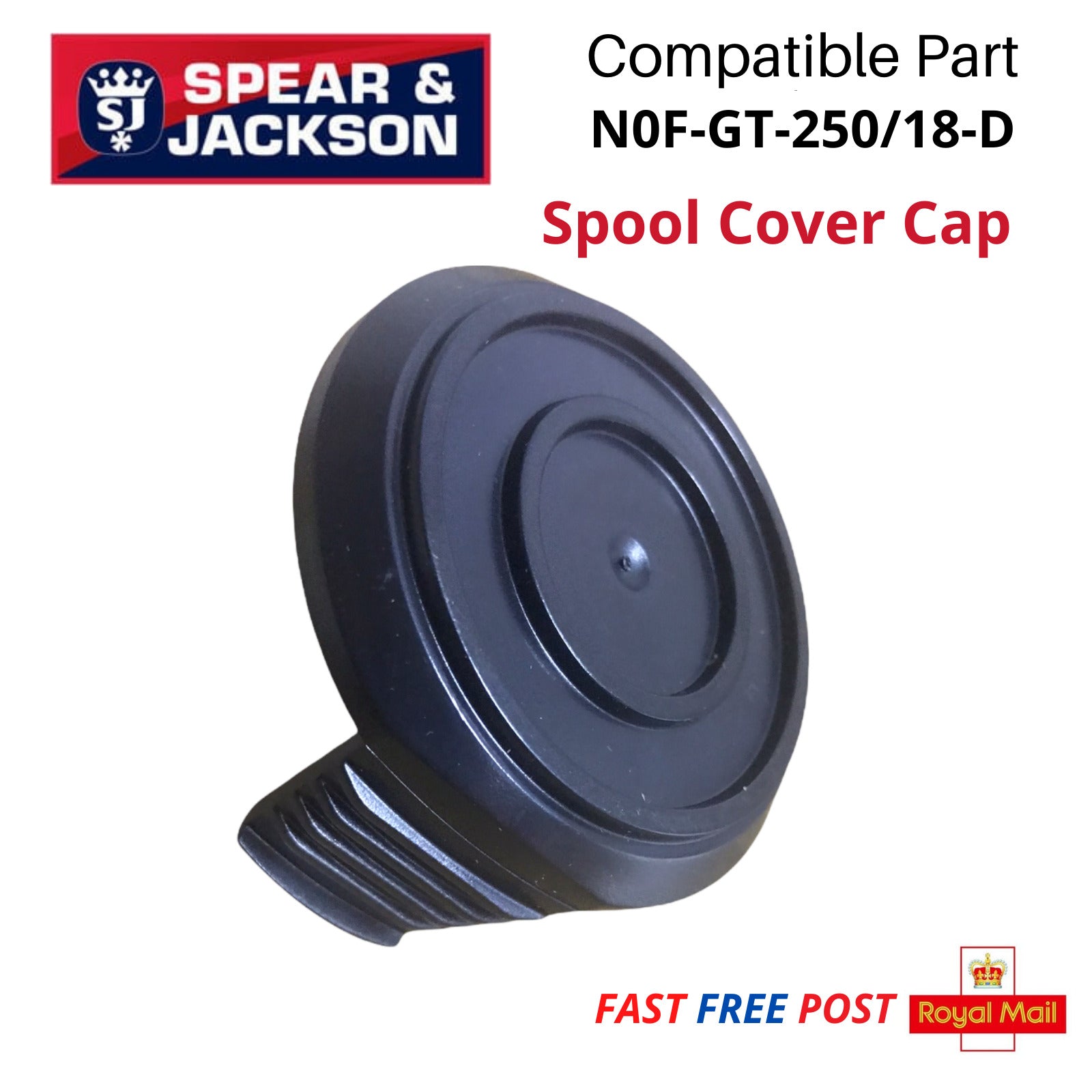 Spool Cover Cap Spear & Jackson N0F-GT-250/18-D Strimmer FAST POST ...