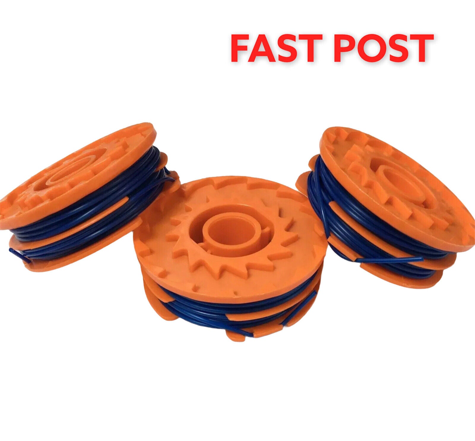 3 x Spool & Line For QUALCAST GGT450A1 Grass Trimmer Strimmer FAST POS ...